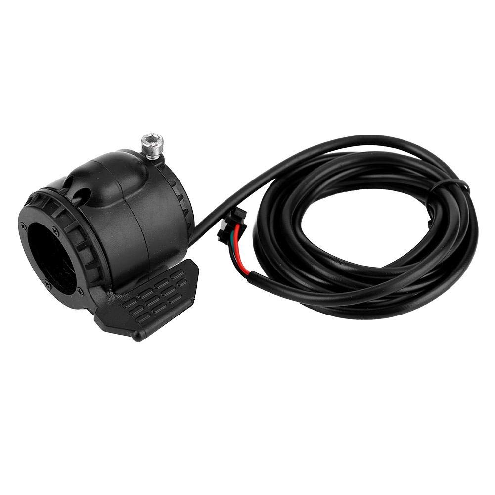 DEWIN Scooter Throttle, Thumb Throttle, Speeds Control 3 Wires Electric Bike Scooter Right Throttle Accessories Replacement Parts for 22.5mm Handlebar