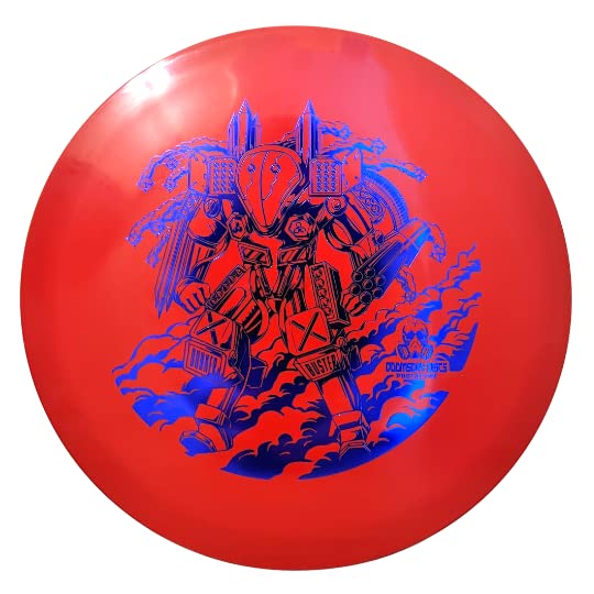 DOOMSDAY DISCS Bunker Buster Oversized Disc Golf Fairway Driver | Up to 200 Grams | Prototype Run (Red)