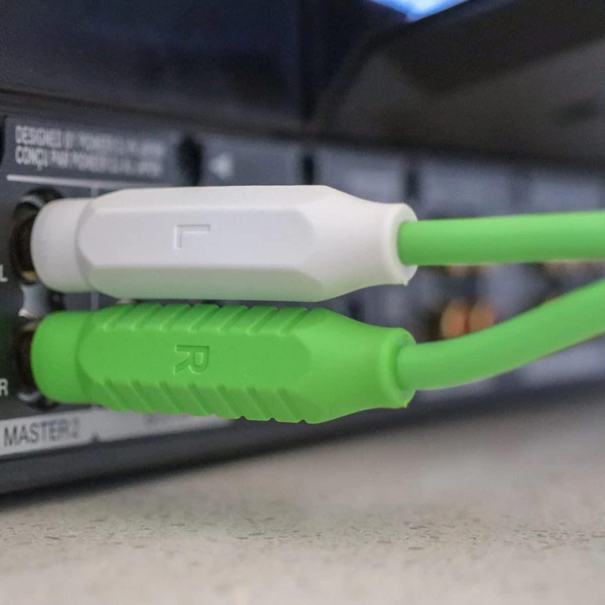 DJ TechTools Chroma Cables Audio 2.0: 2M RCA to RCA (Green)