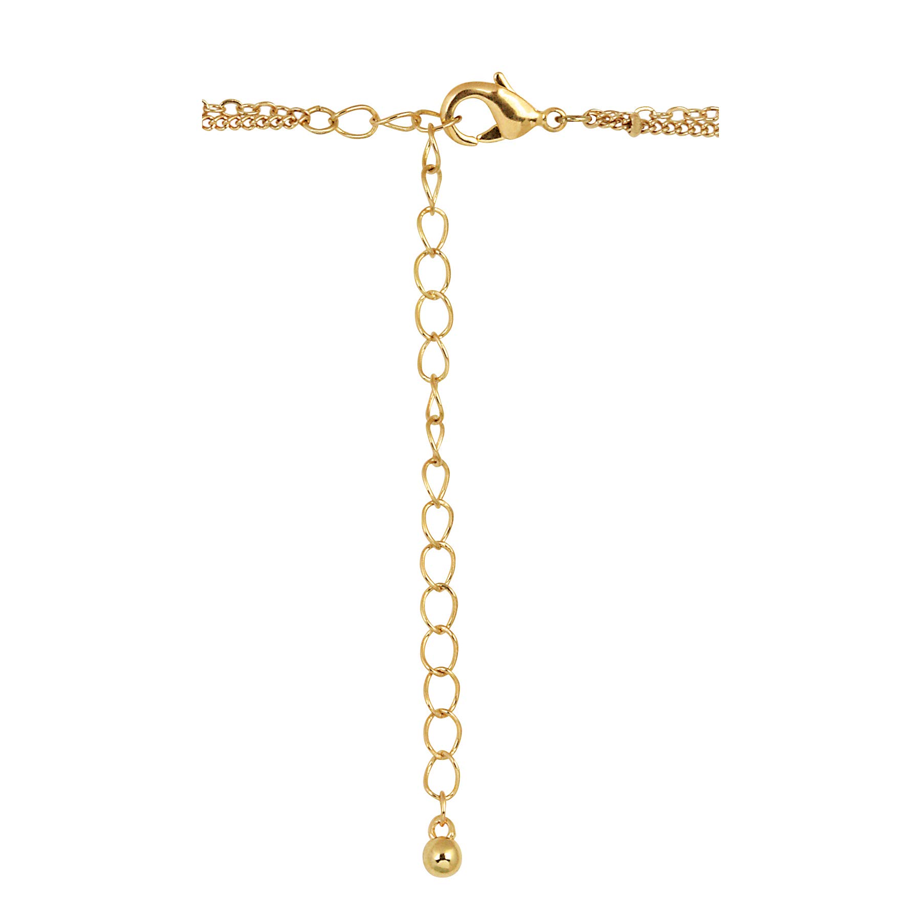 Coin Necklace Angel Wings Double Cable Chain– Genuine Butterfly One Toea | Goldtone 18” and 16” Chain Lobster Claw Clasp | Certificate of Authenticity