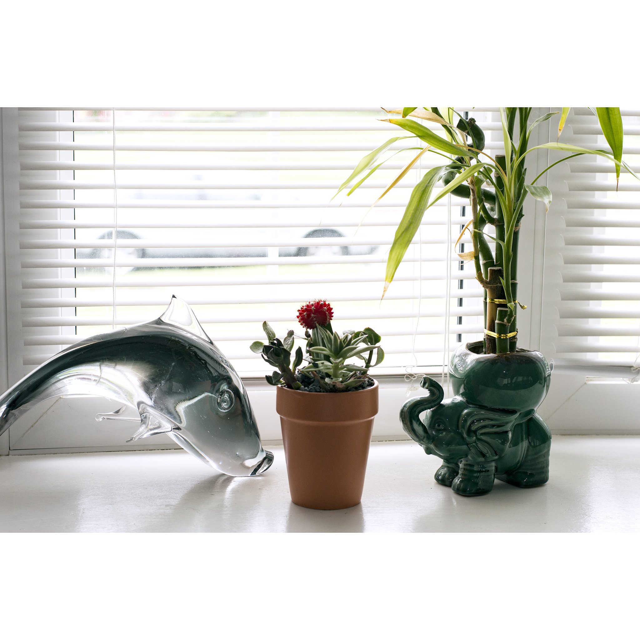 Culver 14-ounce Flower Pot Ceramic Mug, Set of 2 (Terra Cotta Color)