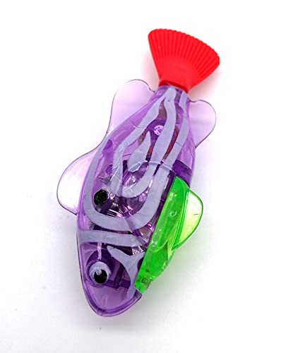 Jkshop 3PCS Interactive Indoor Cat Swimming Fish Toys,Best Play-time,Good Exercise Activity,Drink More Water,The Lasers Blink,Realistic Touch Toy for All Cats,Battery Included(6pcs)
