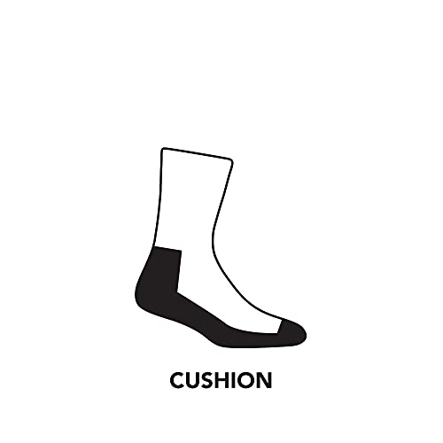 Darn Tough Men's Light Hiker Micro Crew Lightweight with Cushion Sock (Style 1972) - Black, Large