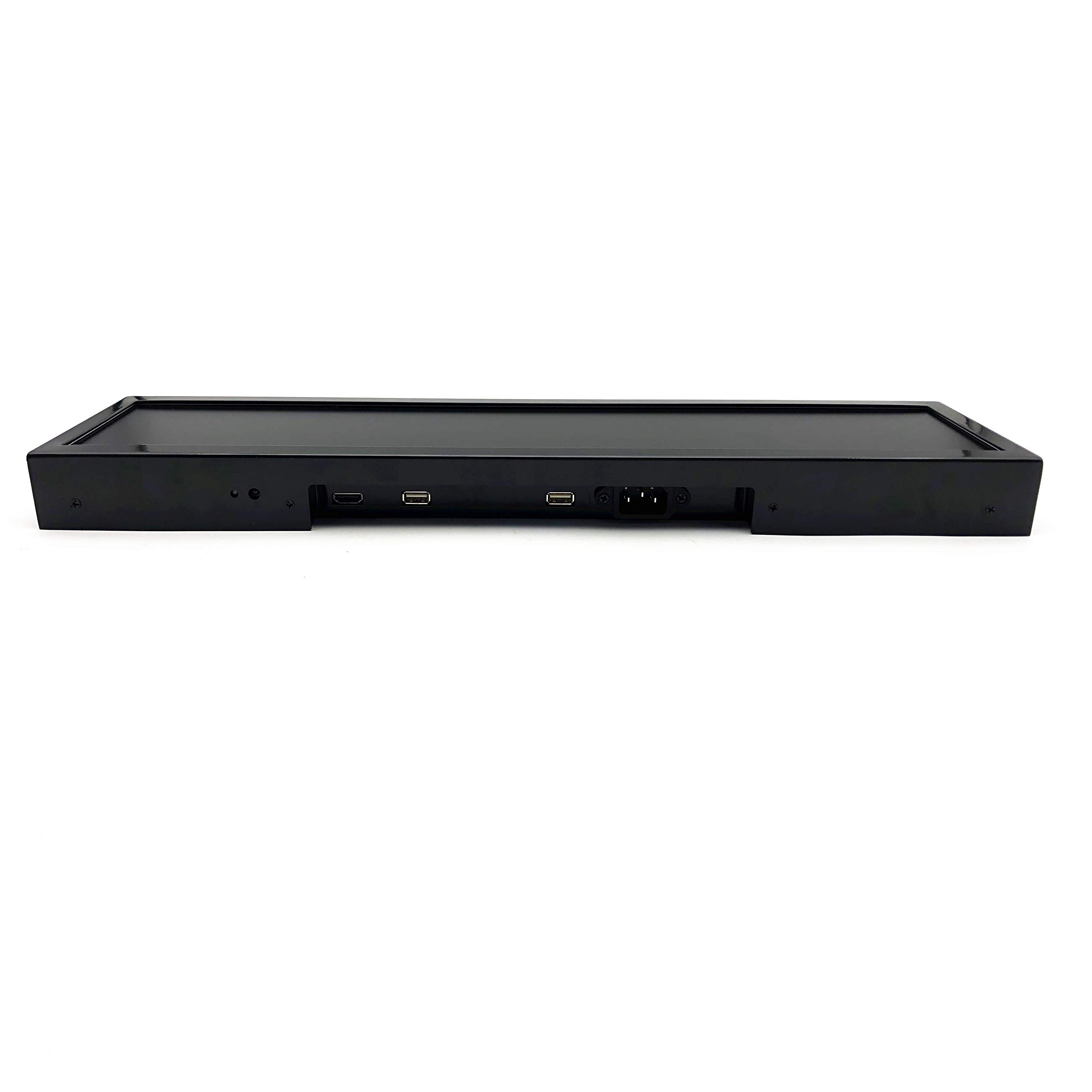 DHL/UPS for 19 inch Ultra Wide Stretched Bar LCD Advertising Display with 1920 * 360 ,External Dimension: 501.5mm*118.5mm*40.52mm,Support HDMI Input