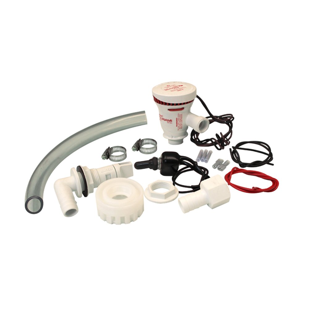 Crack of Dawn Paddle Sports Malibu Kayaks Stealth Series Live Well Pump Kit