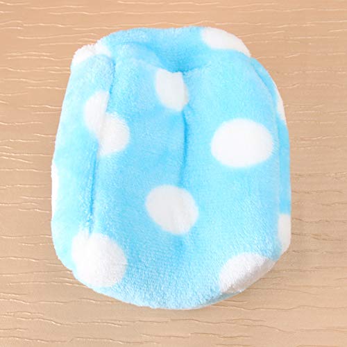 iplusmile 2pcs for Pig Bed Chinchilla Hammock, Xsblue Ferret Beds Plush Blue,Size Animals Blue Be Fleece Hanging Small and Mice Nest Soft - Hideaway Cotton L Bed, Hideout Hideout, Sleeping