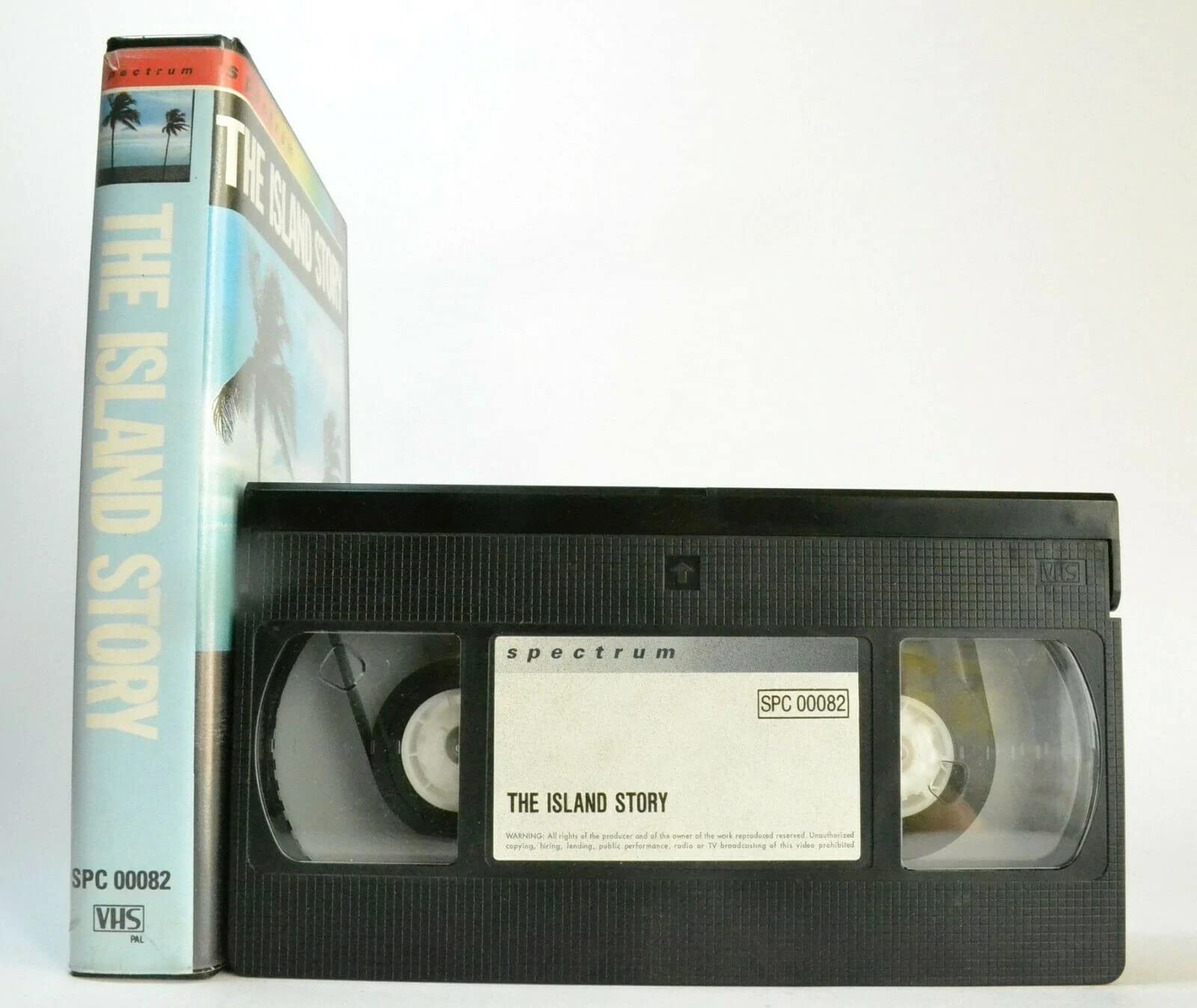 The Island Story [Spectrum]: U2 - Bob Marley - Cat Stevens - Robert Palmer - VHS
