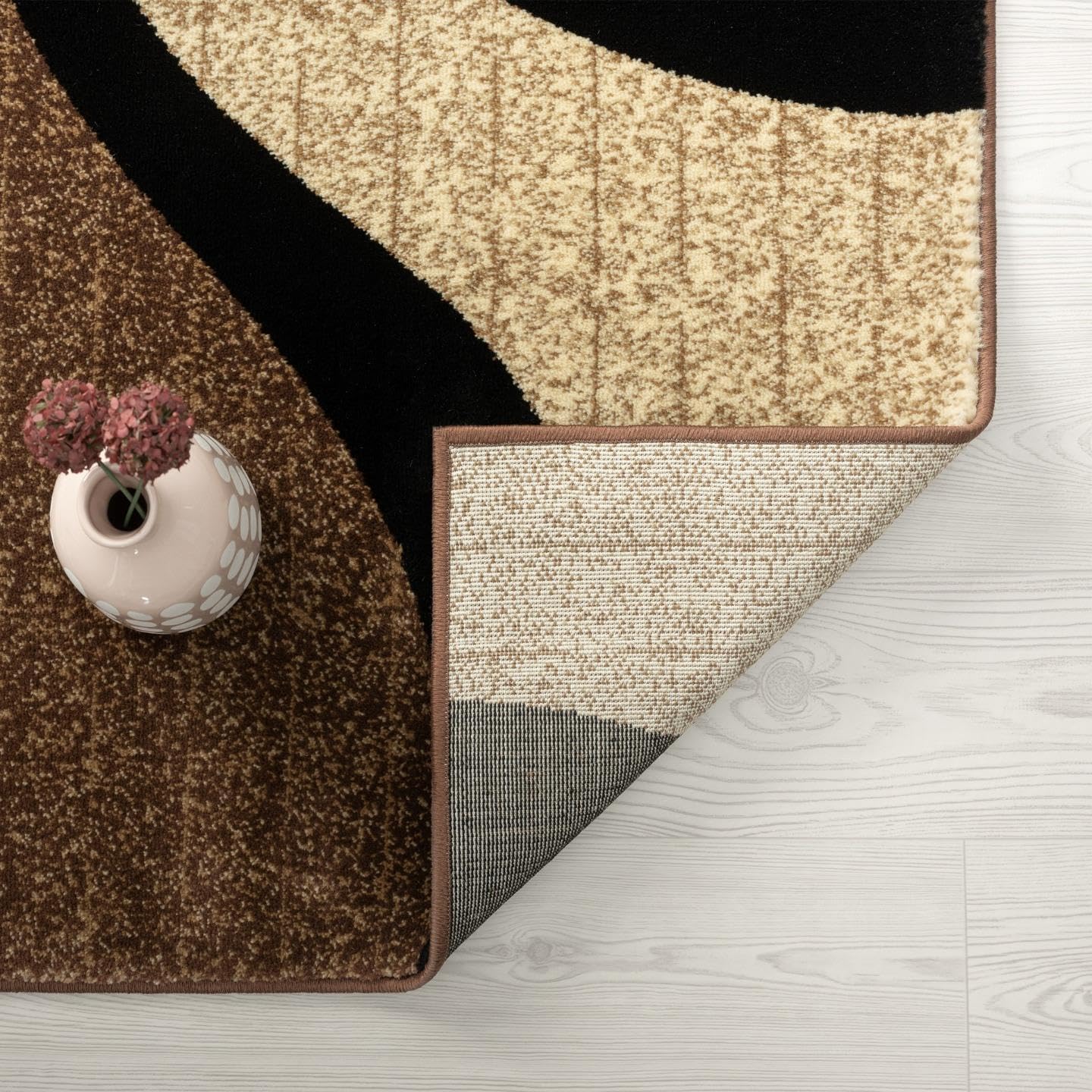 LUXE WEAVERS Avalon 0327 Beige 5x8 Area Rug