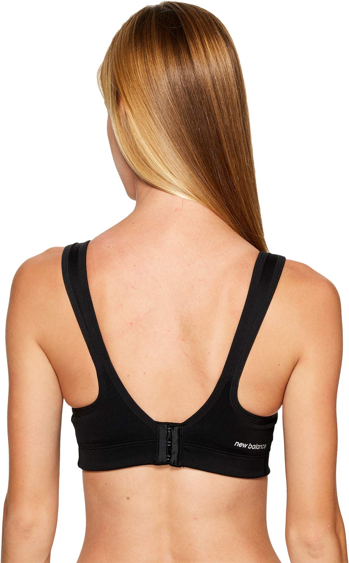 New Balance Women's Shockingly Unshocking Bra, Black , 34C