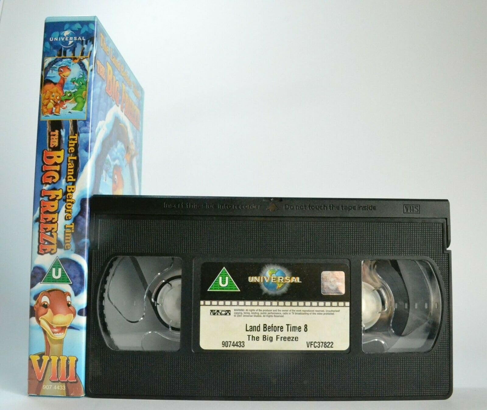 The Land Before Time 8: The Big Freeze - Animated - Family - Children's - VHS