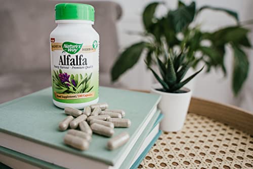 Nature's Way Alfalfa Leaves -- 100 Capsules