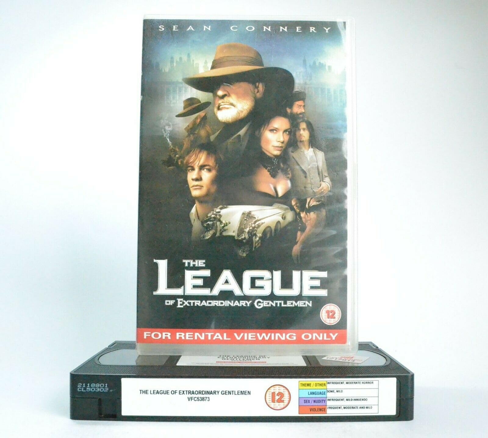 The League Of Extraordinary Gentlemen: Steampunk Film - Sean Connery - Pal VHS