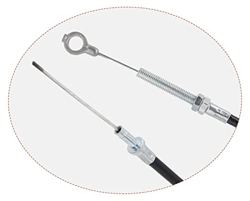 Throttle Cable 8252-1390 Universal Casing 63" Long Inner Wire 71" inch Long for Manco 8252-1390 ASW Go Kart Go Cart Gas Scoote 2Pcs