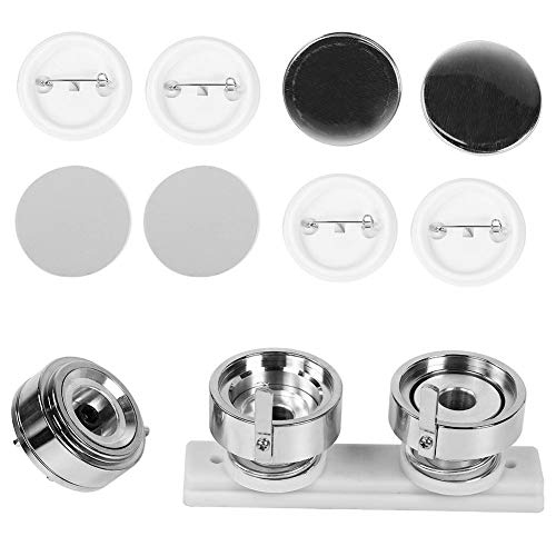 Button Mould, 58mm DIY Aluminum Alloy Interchangeable Die Mould for Button Maker Badge Machine
