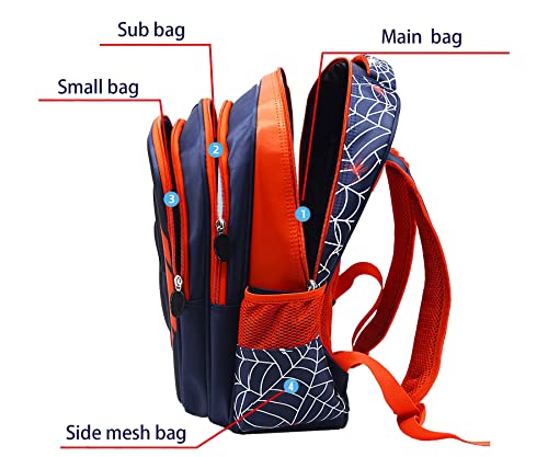 Dasellbag Toddler School Backpack Elementary Student Schoolbag Waterproof Lightweight Comic Bookbag for Boys Girls(SL-M)