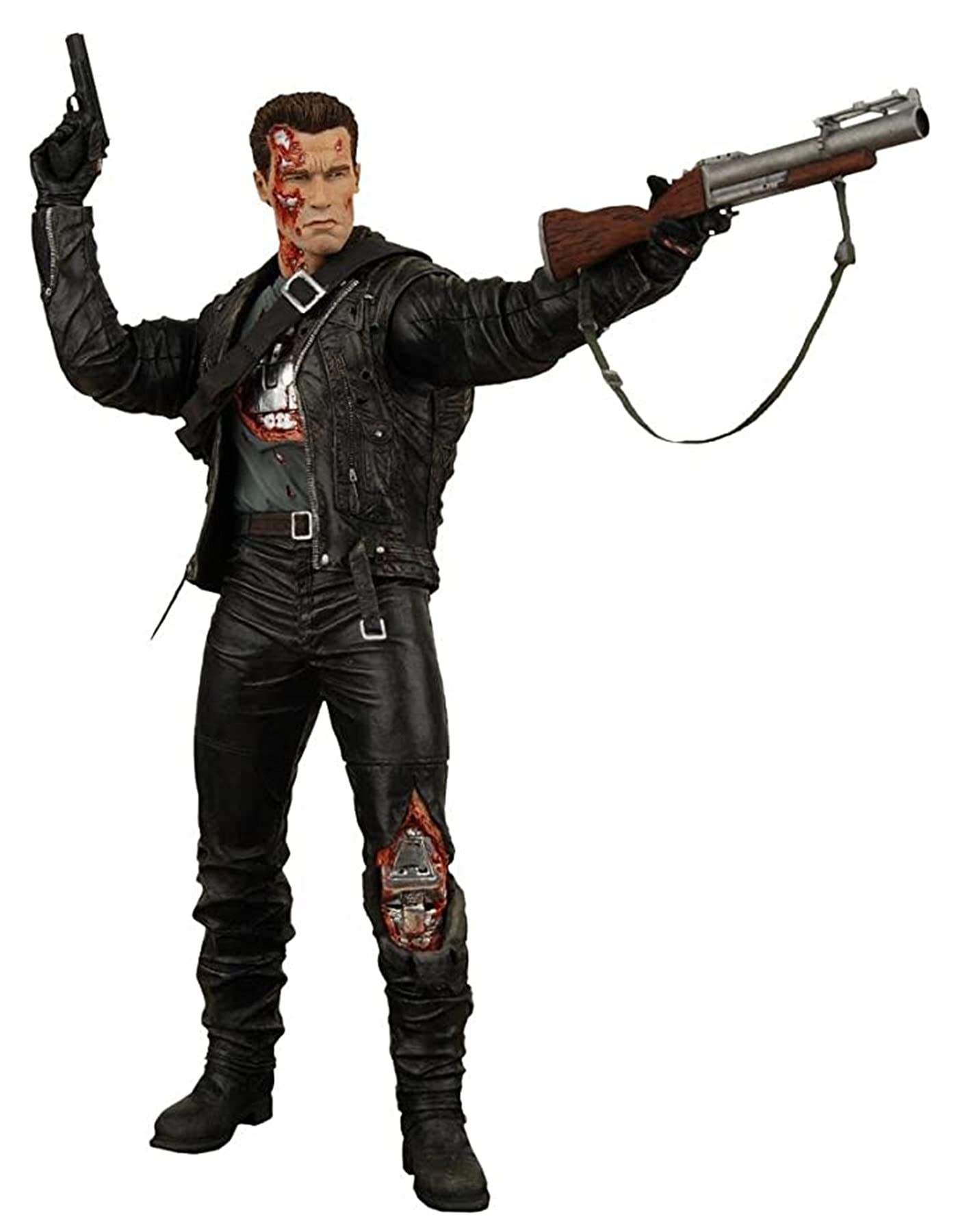 ZFFKY Terminator T-800 Arnold Schwarzenegger Action Figure Collectible Model Toy (1)