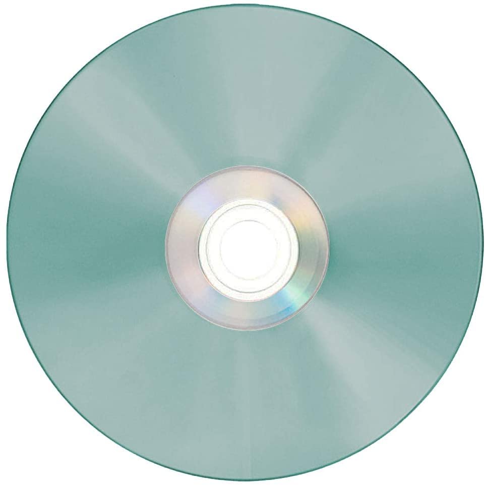 Optical Quantum Blue AZO CD-R 700MB 52X Recordable Media Disc for Data and Music 100pk Spindle Frustration Free Box