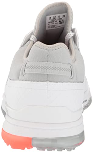 PUMA Men's Proadapt Alphacat Golf Shoe, White/High-Rise, 10.5