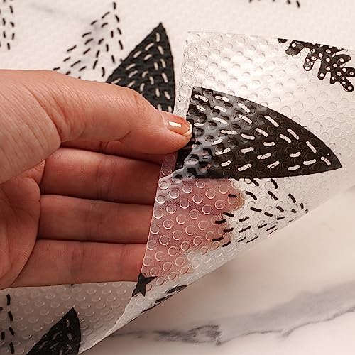 Shelf Liner Non Slip Non-Adhesive Cabinet Liners Non Slip Waterproof Liner Thick Strong Grip Kitchen Liners for Cabinets and Drawers Cabinet Mat Refrigerator Liners (12 inches x 10 Feet)