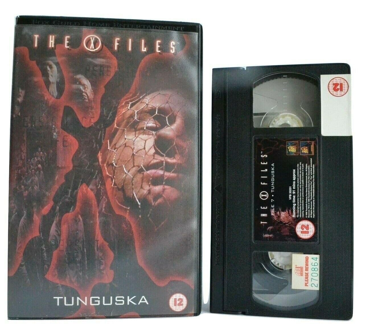 The X-Files: Tunguska (1996) - Sci-Fi TV Series - Large Box - Ex-Rental - VHS