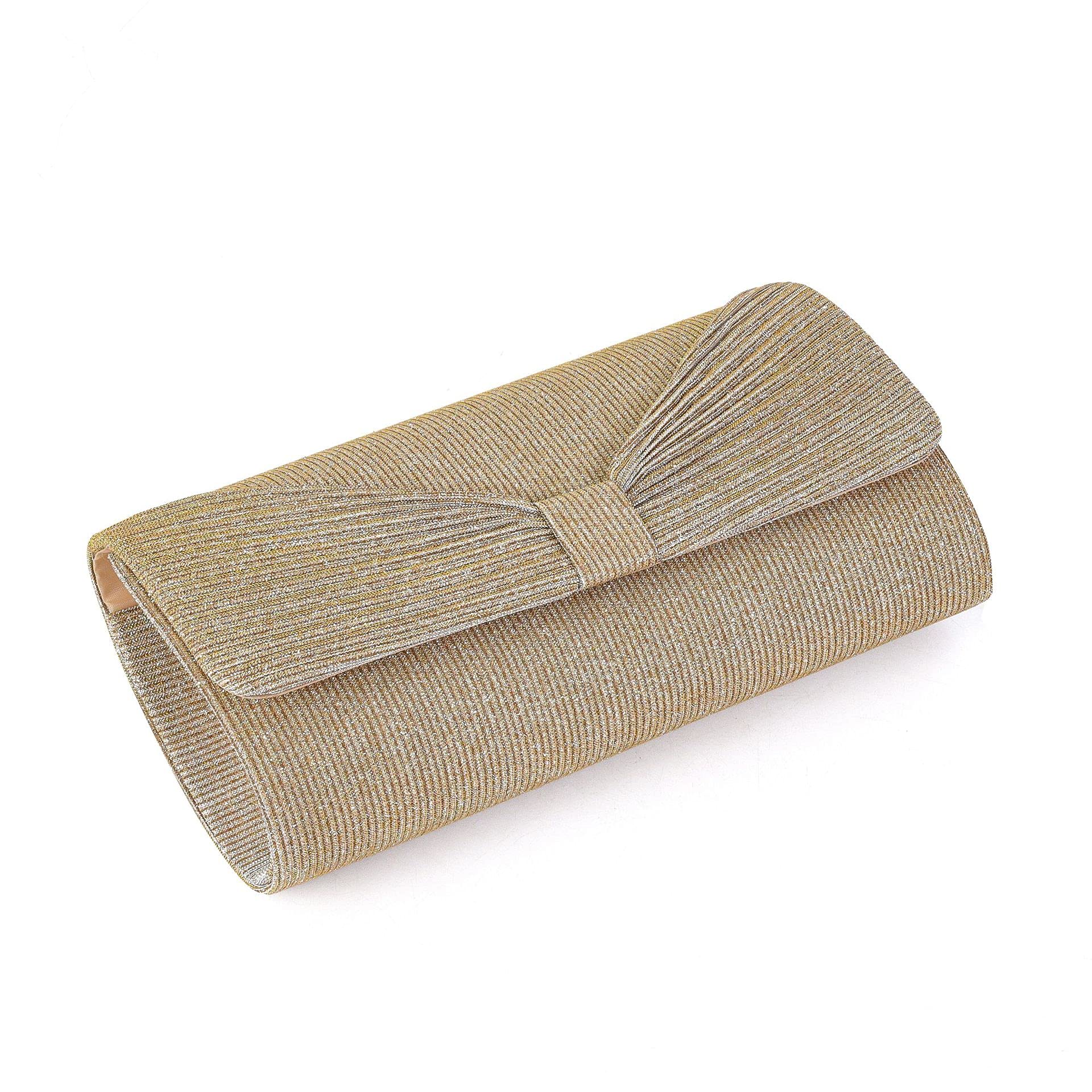 Clutch Purses for Women Wedding Small Evening Bag Sparkling Party Handbag Bridal Clutch Champagne