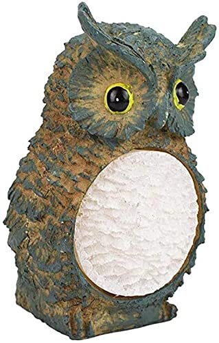 ZYPNB Solar Garden Light Owl Lawn Lamp Waterproof Solar Lights, Outdoor Lighting Night Light Decorative Home Garden, LED Solar Garden Light