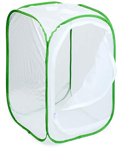 RESTCLOUD Insect and Butterfly Habitat Cage Terrarium Pop-up 23.6 Inches Tall