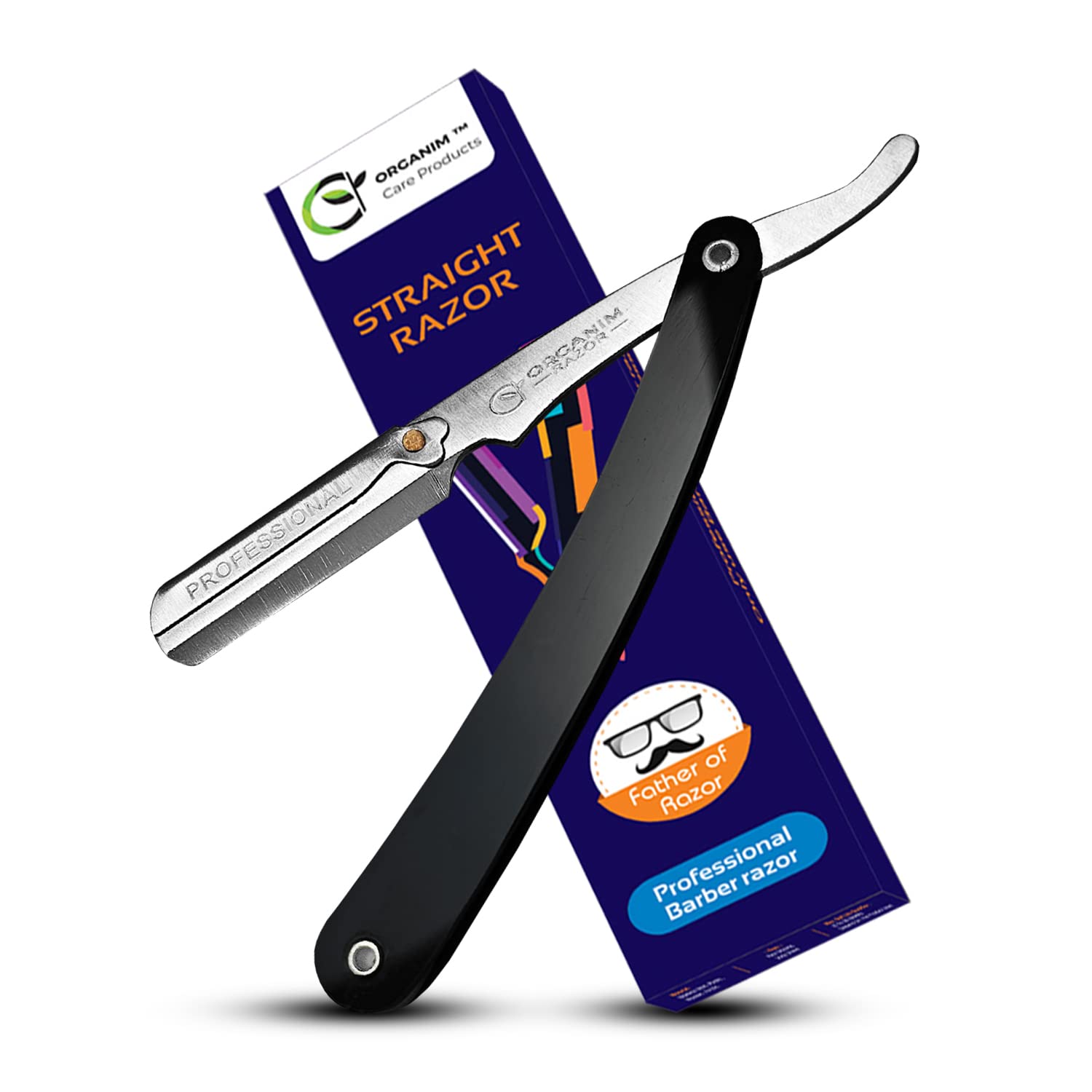 Organim care products acrylic Handle Barber Shop Razor For Saloon, parlor, Home Use Shaving Razor Ustraa
