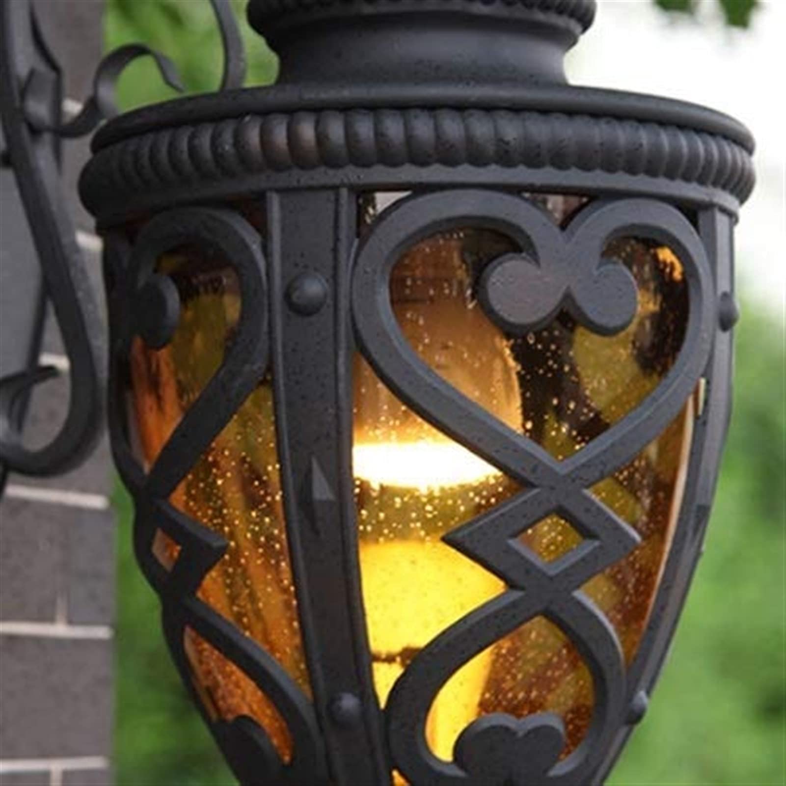 Zziyj Aluminum Lights Glass Shade Corridor Aisle Night IP55 American Outdoor Waterproof Wall Lamp Garden Light Home Terrace