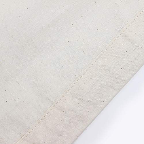DINYAO Cotton Drawstring Bags Party Christmas Gift Fabric Package Small Pouches 12 pcs (3.5x4.3 inches)