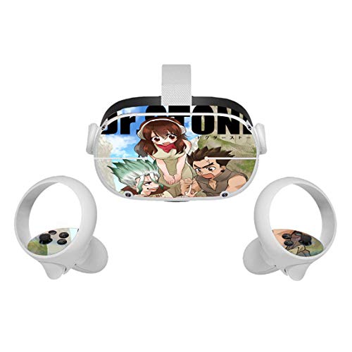 Dr. Rock TV Series Anime Movie Oculus Quest 2 Skin VR 2 Skins Headsets and Controllers Sticker Protective Decal Accessories