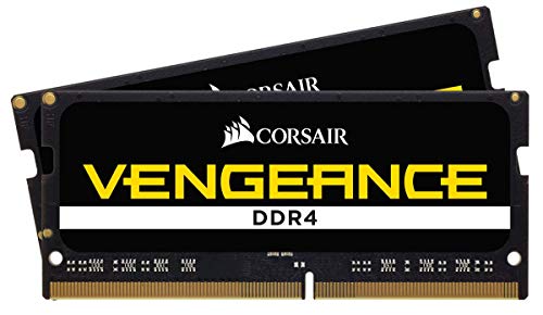 Corsair Vengeance Performance SODIMM Memory 64GB (2x32GB) DDR4 2933MHz CL19 Unbuffered for 8th Generation or Newer Intel Core™ i7, and AMD Ryzen 4000 Series Notebooks