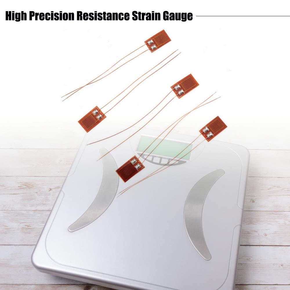 Comidox 3PCS BF120-3AA 120Ω 120ohm High-Precision Resistance Strain Gauge Foil Strain Gauge for The Pressure Sensor Load Cell