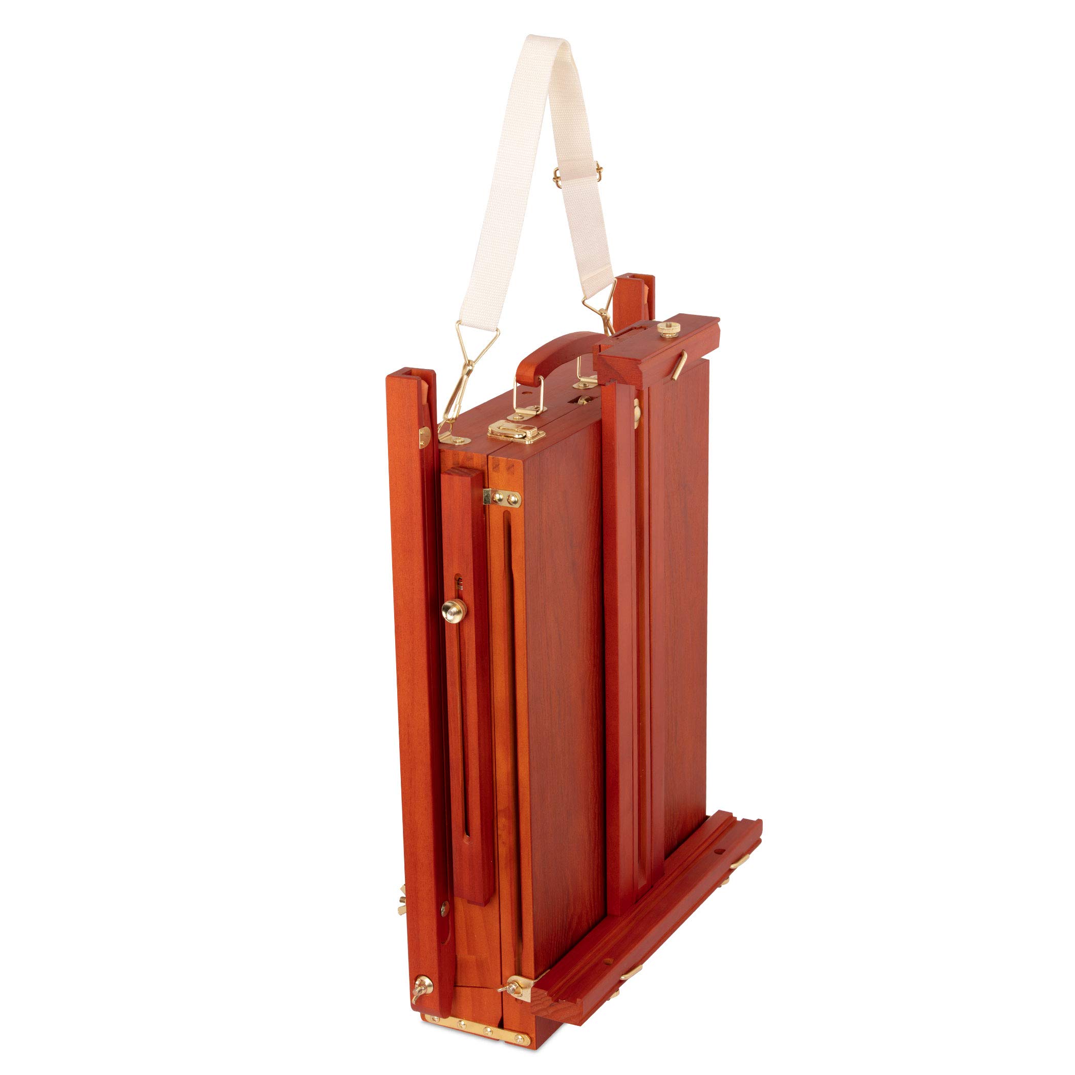 Craftabelle β Art Easel and Canvas β 34pc Set with Paint Supplies β Wooden Italian Easel (CF2441Z)