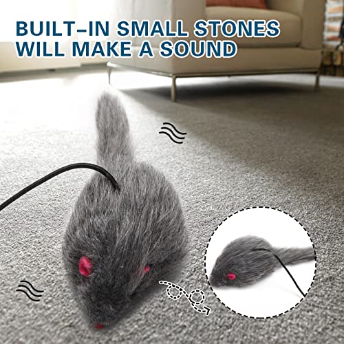 Kalimdor Interactive Cat Feather Toys,Retractable Teaser Toy ,Hanging Interactive Toys for Indoor Cats Kitten Play Chase Exercise, Kitten Mental Exercise Toys (1 Pack)