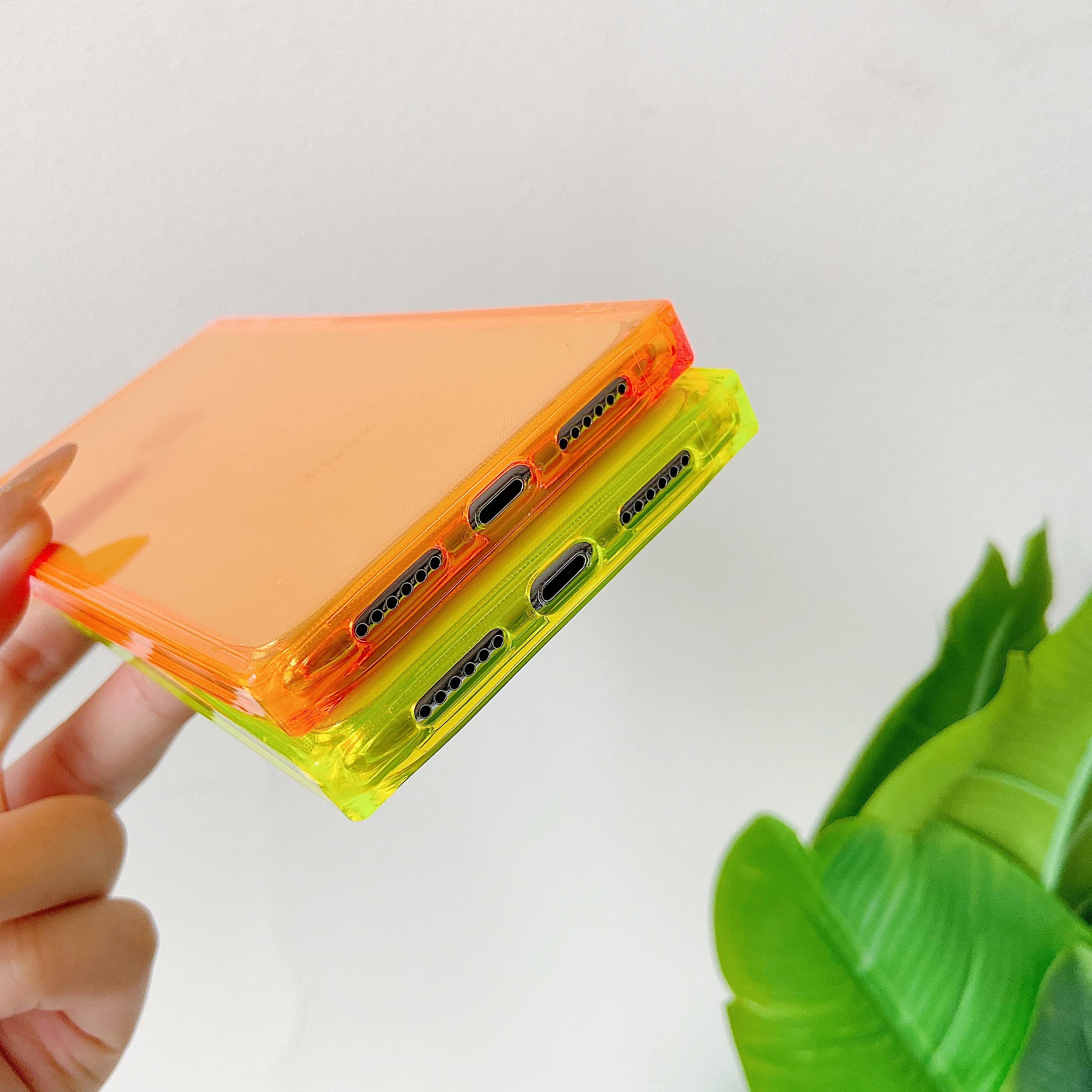 Cocomii Square Case Compatible with iPhone XR - Luxury, Slim, Glossy, Show Off The Original Beauty, Anti-Yellow, Easy to Hold, Anti-Scratch, Shockproof (Crystal Clear)
