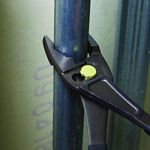 FUJIYA Tools, 230-165-BG, Lightweight Slip Joint Combination Pliers, -Black & Gold color-, 7 Inch