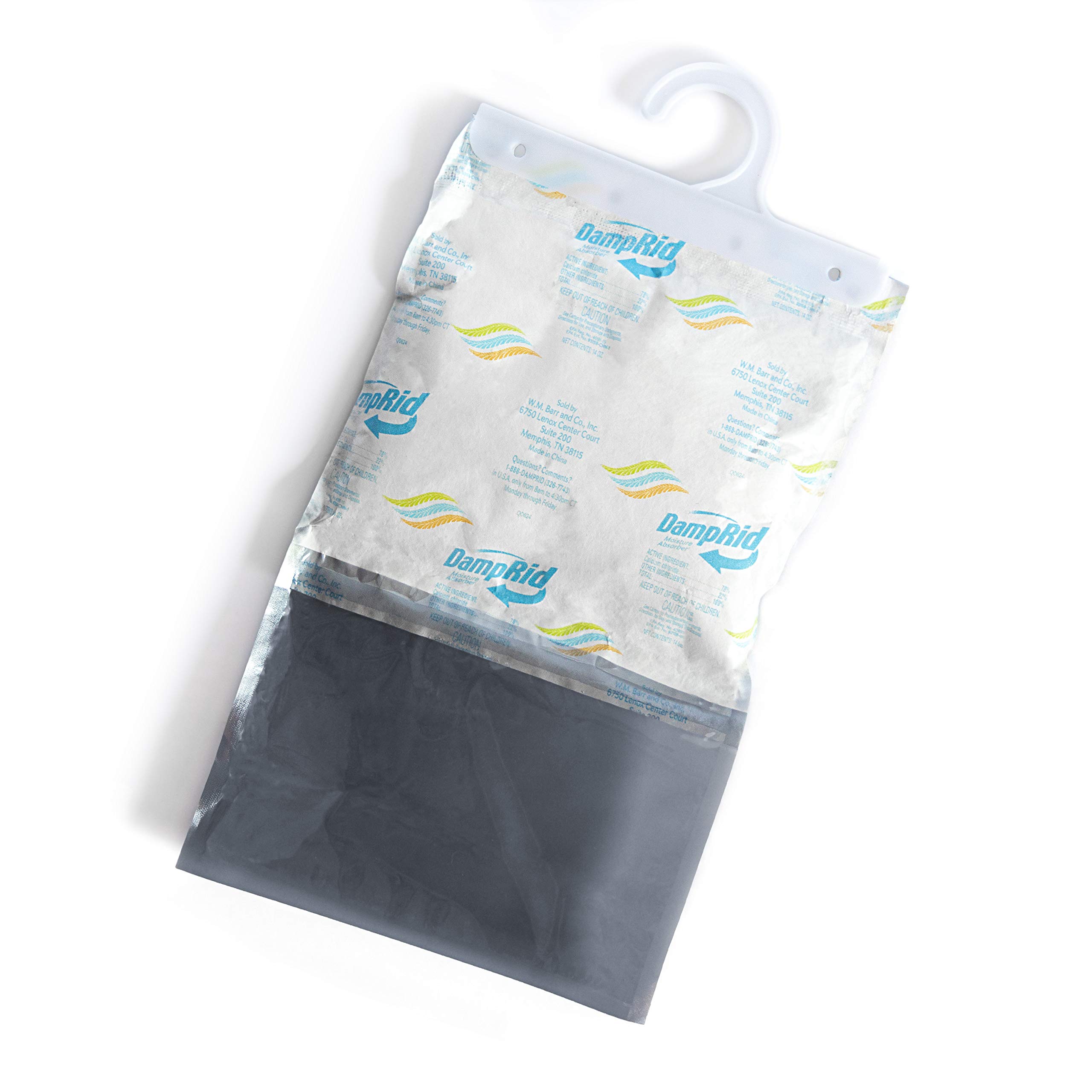 DampRid Fragance Free Hanging Moisture Absorber, 14 ounce (Pack of 6)