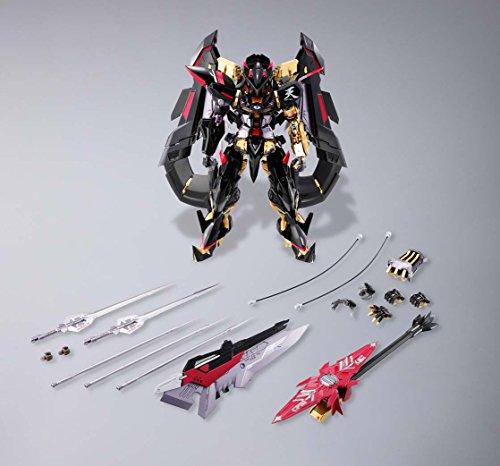TAMASHII NATIONS Bandai Metal Build Gundam Astray Gold Frame Amatsu Mina Gundam Seed Astray Action Figure