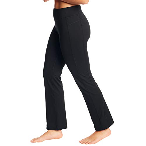 C9 Champion Women's Curvy Fit Yoga Pant, Ebony - Long Length, XL