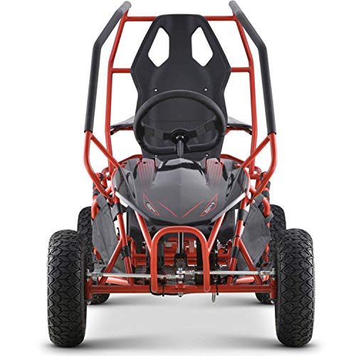MotoTec Maverick Kids Electric Go Kart 36v 500w Red,MT-GK-Maverick-1000w_Red
