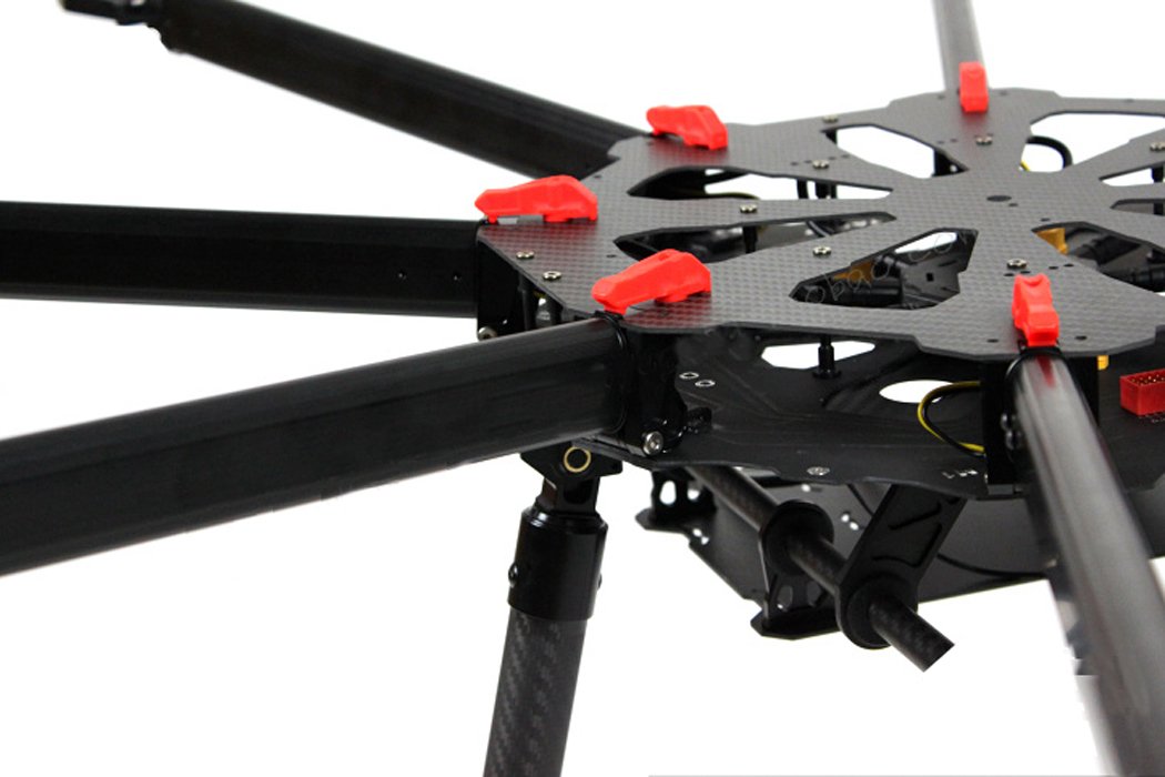 Tarot TL8X000 X8 8 Aixs Umbrella Type Folding Multicopter Octocopter Aerial Aircraft Drone UAV with Retractable Landing Gear for DIY Toy