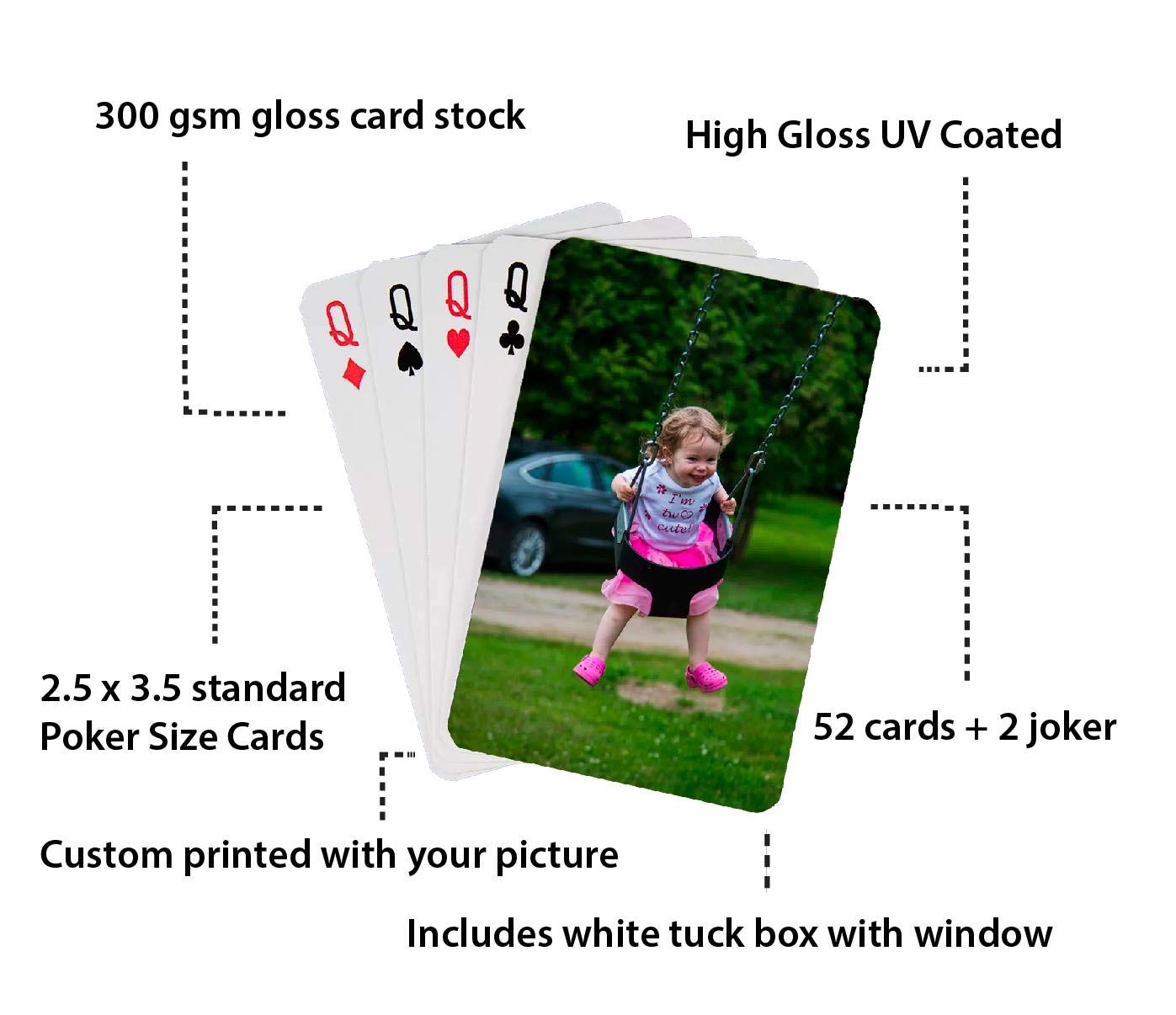 Playing Cards (Poker Size Deck) (1 Deck)