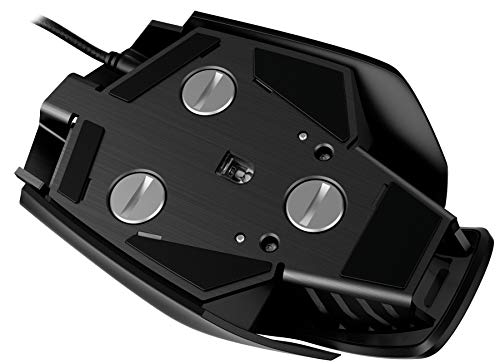 Corsair M65 PRO RGB Optical FPS Gaming Mouse (12000 DPI Optical Sensor, Adjustable Weights, 8 Programmable Buttons, 3-Zone RGB Multi-Colour Backlighting, Xbox One Compatible) - Black