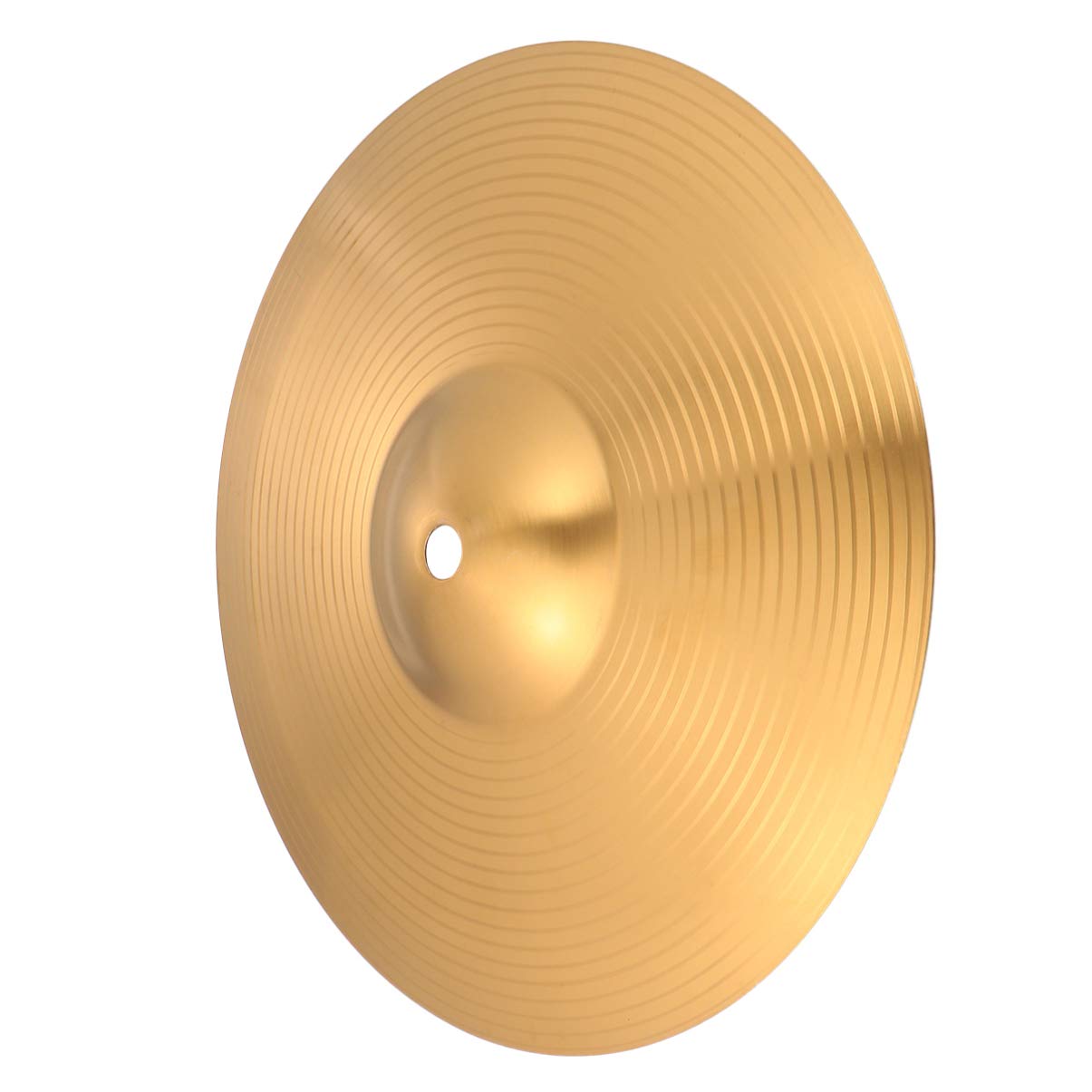 ERINGOGO 2 pieces Crash Ride Cymbal crash cymbal brass- hat cymbals crash ride 10 inch Bass Drum Cymbal