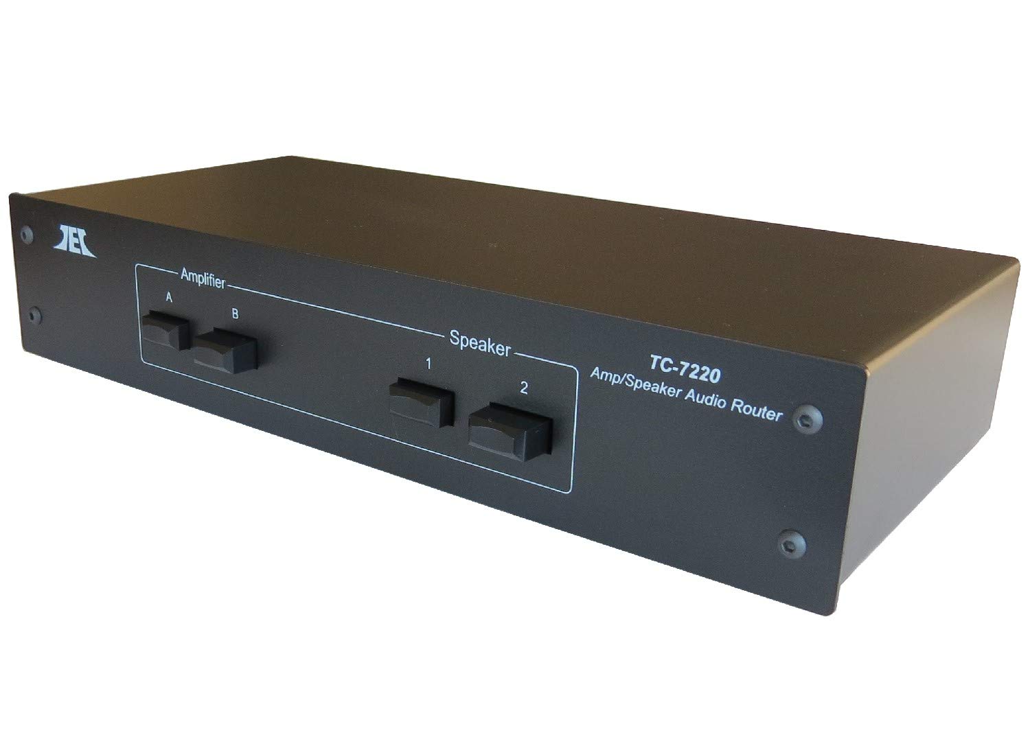 TC-7220 2-Way Amplifier Speaker Selector Switch Switcher Comparator Crossover Router