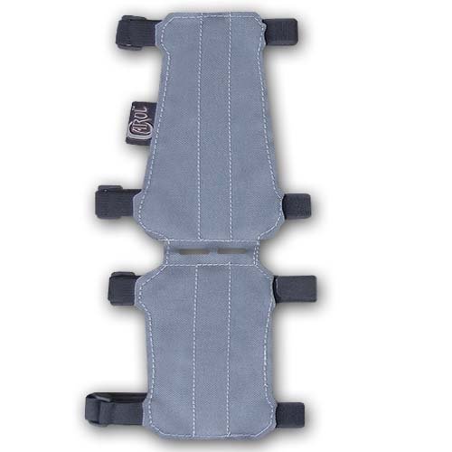 Carol Target Archery Fabric ARM Guard (33cm Long x 9cm Wide) FAG218GRAY.