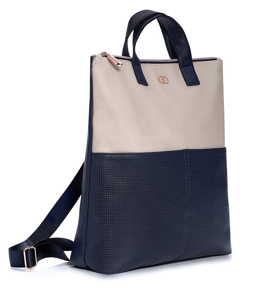 Caboodles Life & Style Essential Tote Bag, Padded Computer Bag with Easy Access Pockets, Multicolor