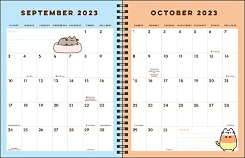 Pusheen 16-Month 2023-2024 Weekly/Monthly Planner Calendar