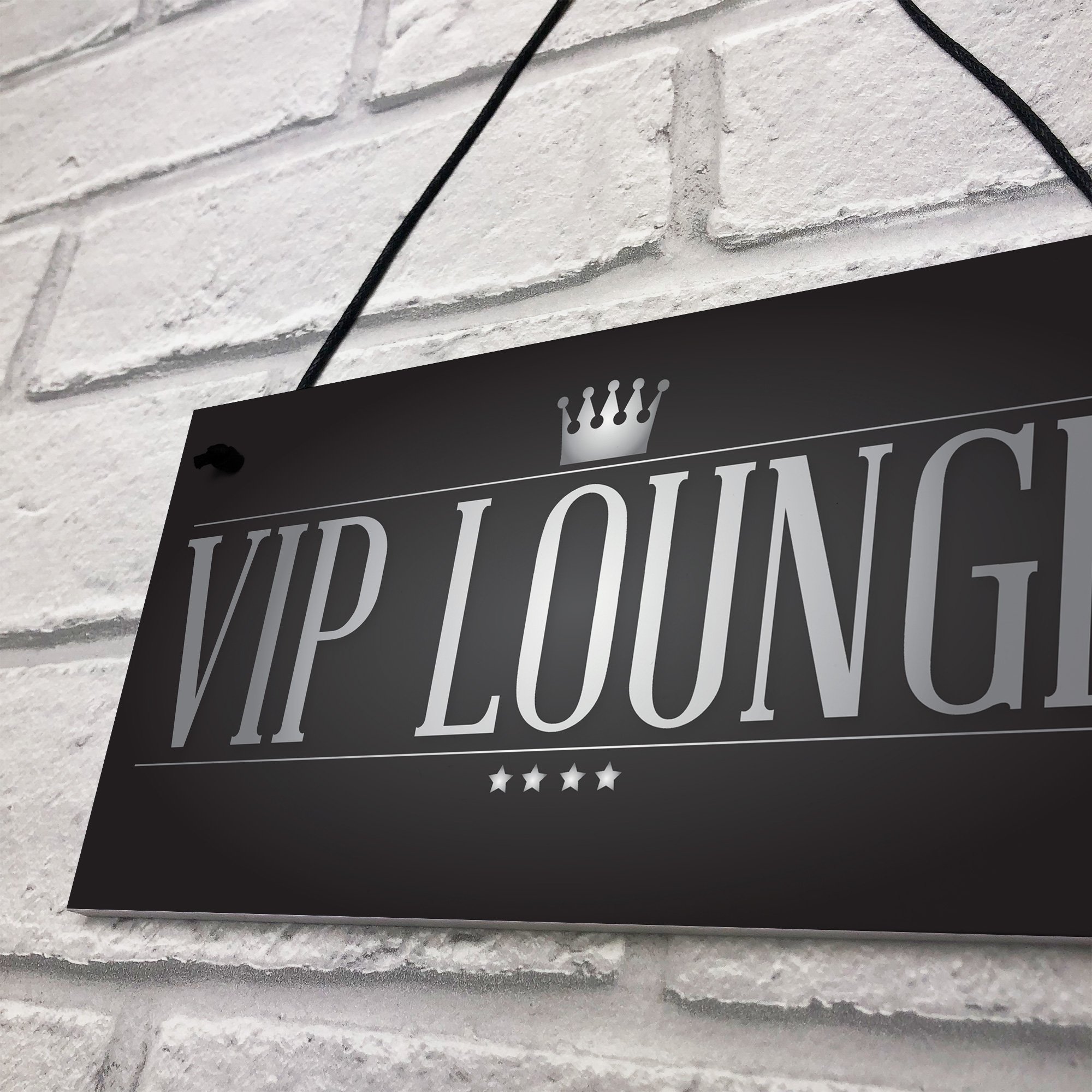 RED OCEAN VIP LOUNGE Vintage Man Cave Pub Home Bar Garden Hanging Sign Plaque BBQ Beer Party Dad Gift